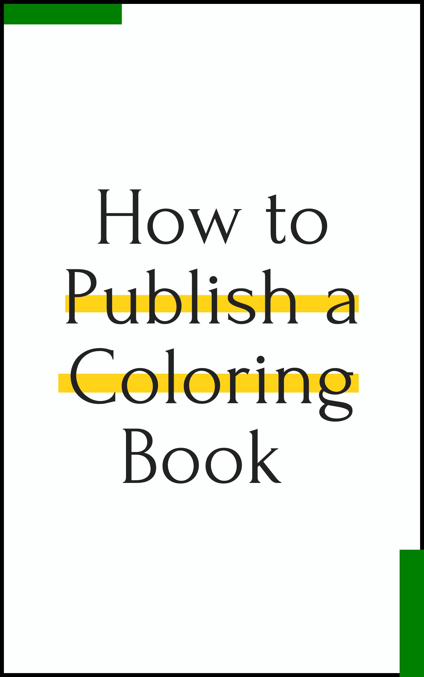 How To Publish a Coloring Book on Amazon KDP – BOOK BAG UNIVERSITY